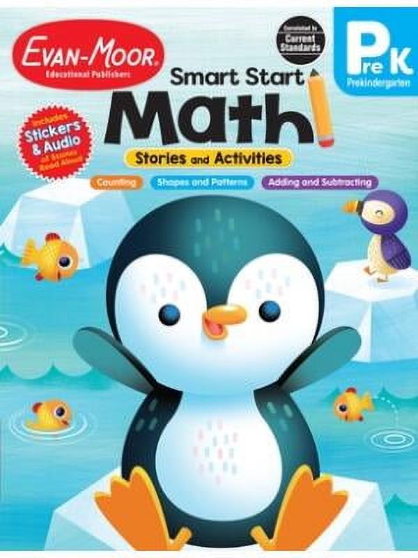 Smart Start: Math Stories and Activities, Prek Workbook - Walmart.com