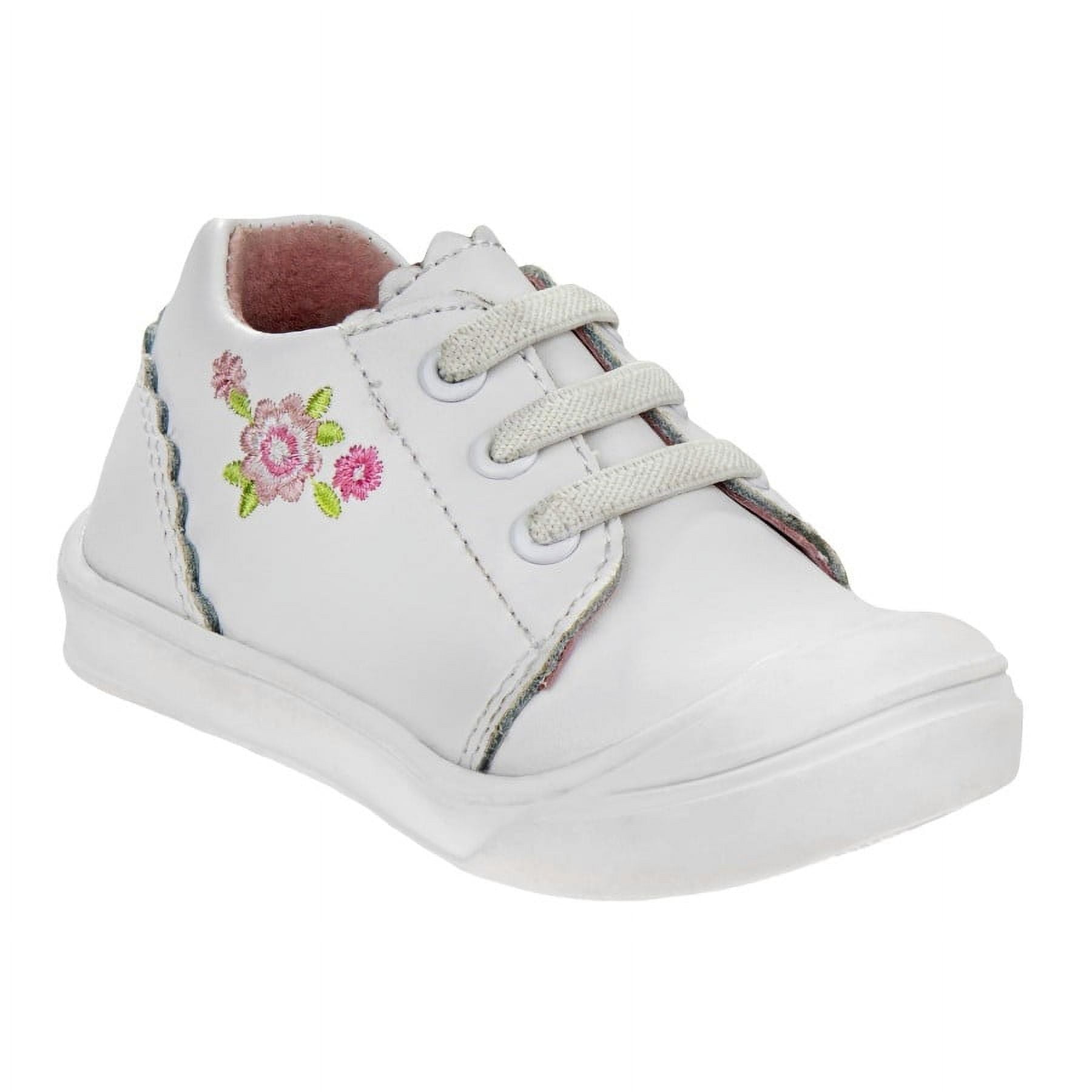 Smart Step Girls Toddlers' Bump Toe Medium Width Lace-up Leather ...