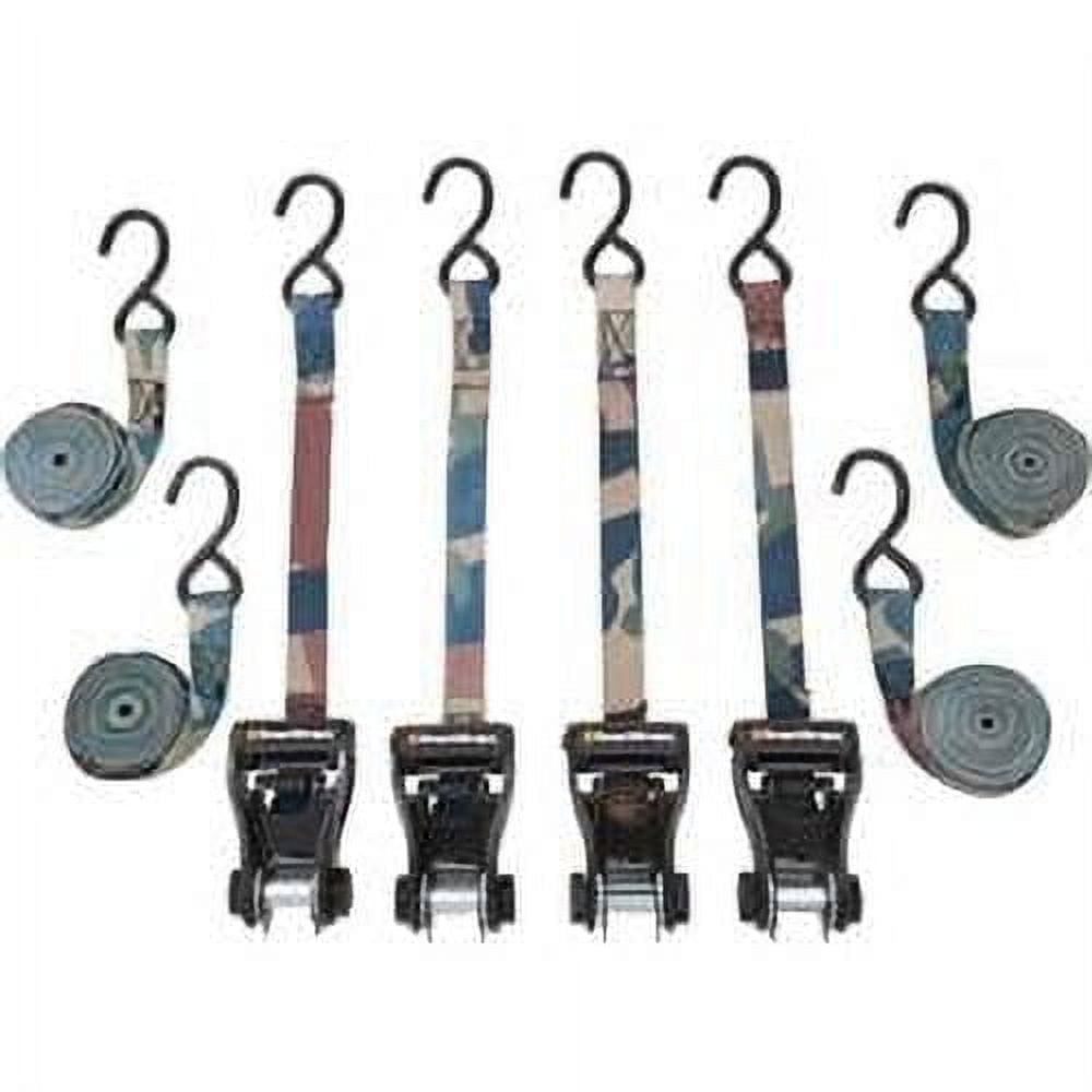 SmartStraps RatchetX Standard Duty Ratchet Tie Down Straps, 1" x 14 ft ...