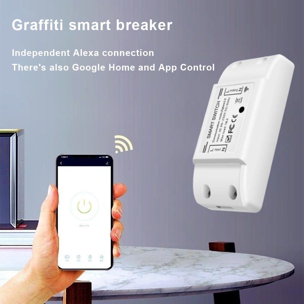 Smart Switch,Dual-mode On/off Compatible With Bt Switch 10a On/off App ...
