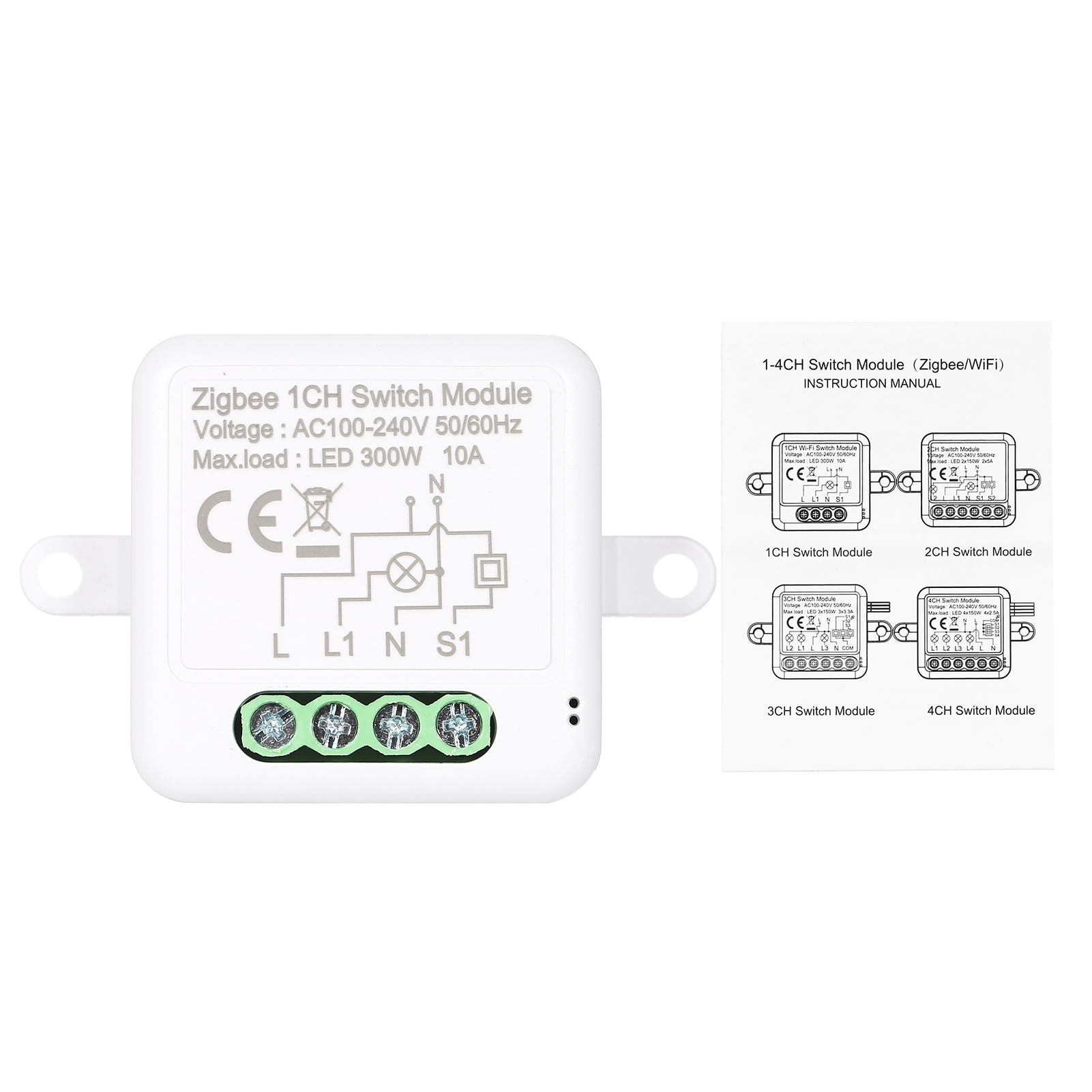 Smart Switch,Relay Support Switch Relay Compatible With 2 Switch Relay ...