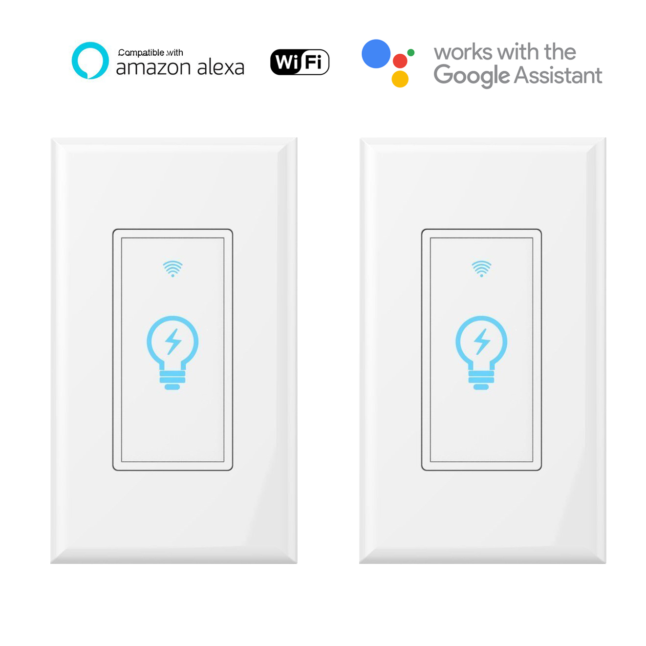 Smart Switch, WI-FI Wall Light Switch, Phone Remote Control Wireless ...