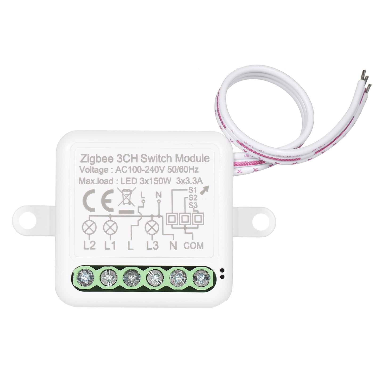 Smart Switch,Wifi Switch 2 Way Switch Relay Port 2 Relay Support 2 ...
