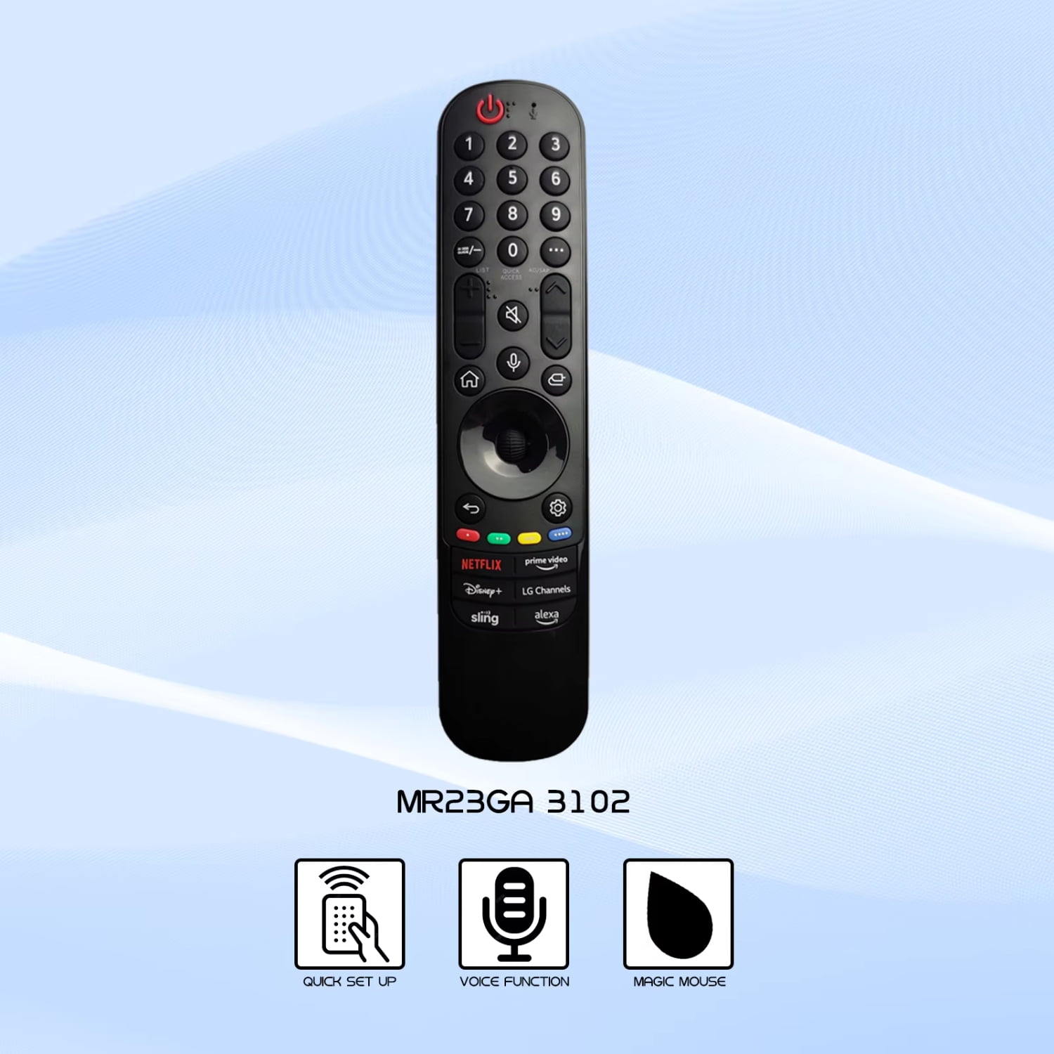 Smart TV Remote Control with Magic Voice for MR600 MR650A MR18BA MR19BA ...