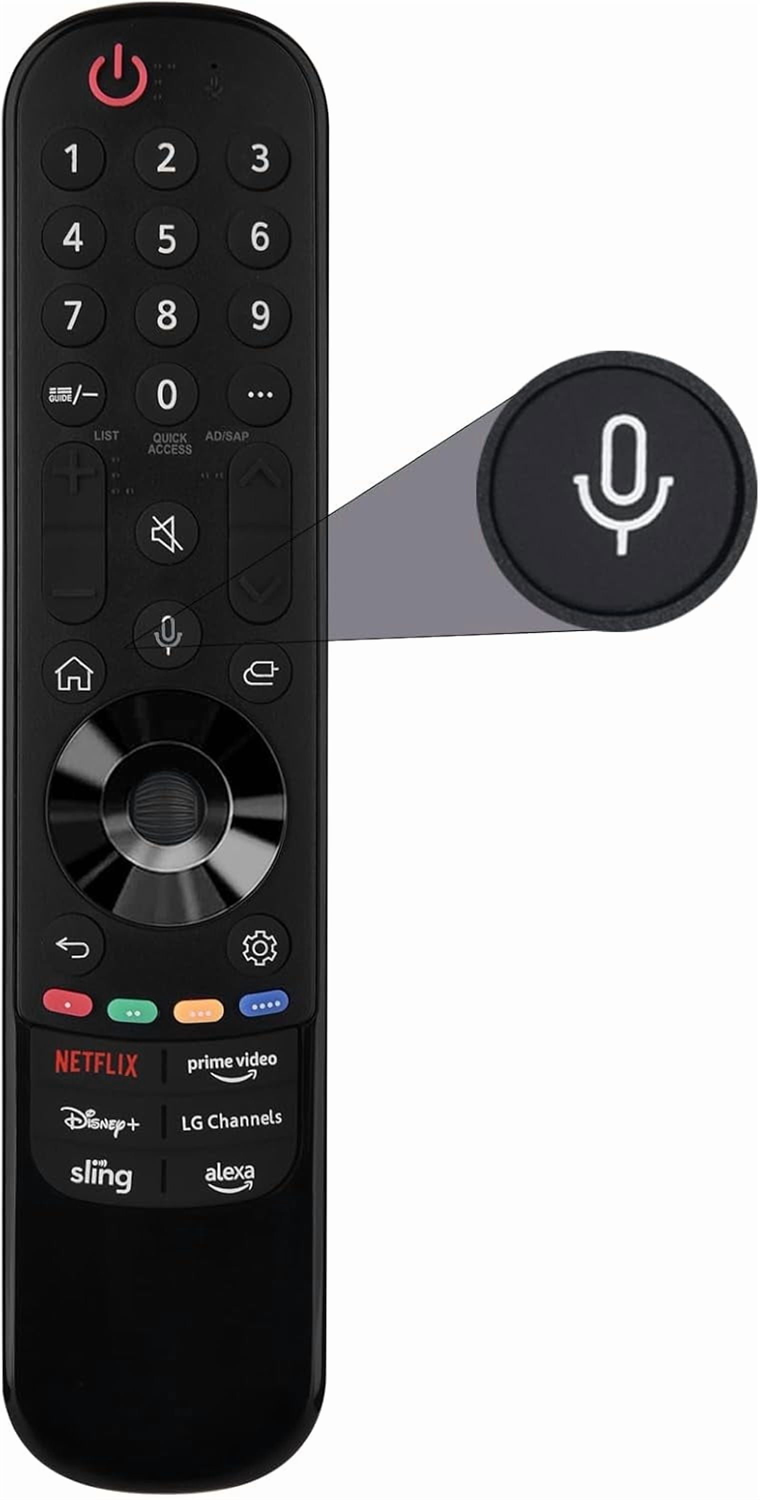for Smart TV Remote,Magic Control AN-MR24GA/23GA/22GA/21GA with Voice ...