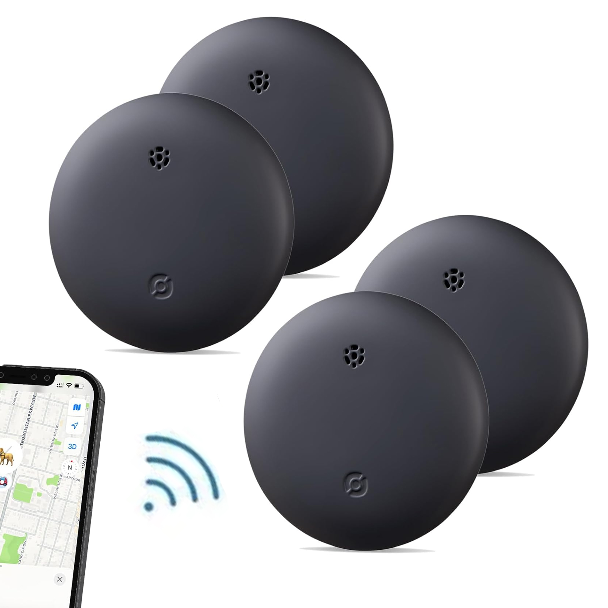 Smart Tag, Bluetooth Luggage Tracker, Key Item Finder Locator, (Not for ...