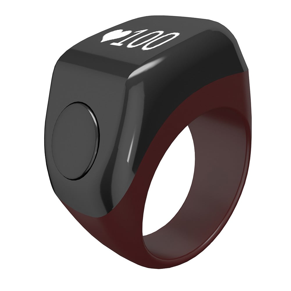 Smart Tasbih Ring Counter: Digital Prayer With Vibration & For Oled ...