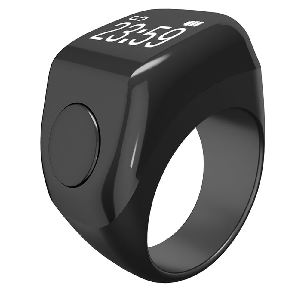 Smart Tasbih Ring Counter: Digital Prayer with Vibration & for OLED ...