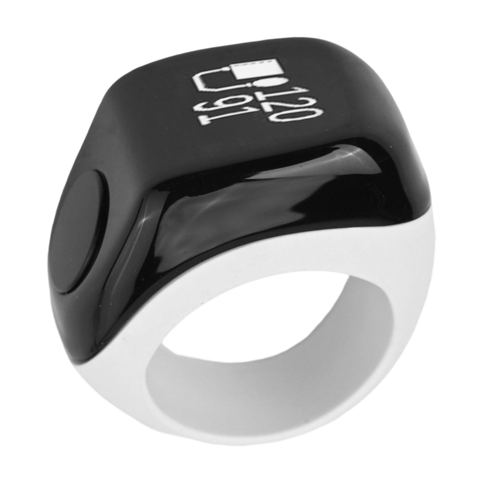 Smart Tasbih Ring Counter: Digital Prayer with Vibration & for OLED ...
