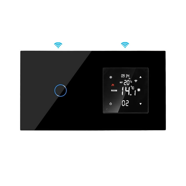 Smart Temperature Controller With Touch Switch Neutral Wire Water ...