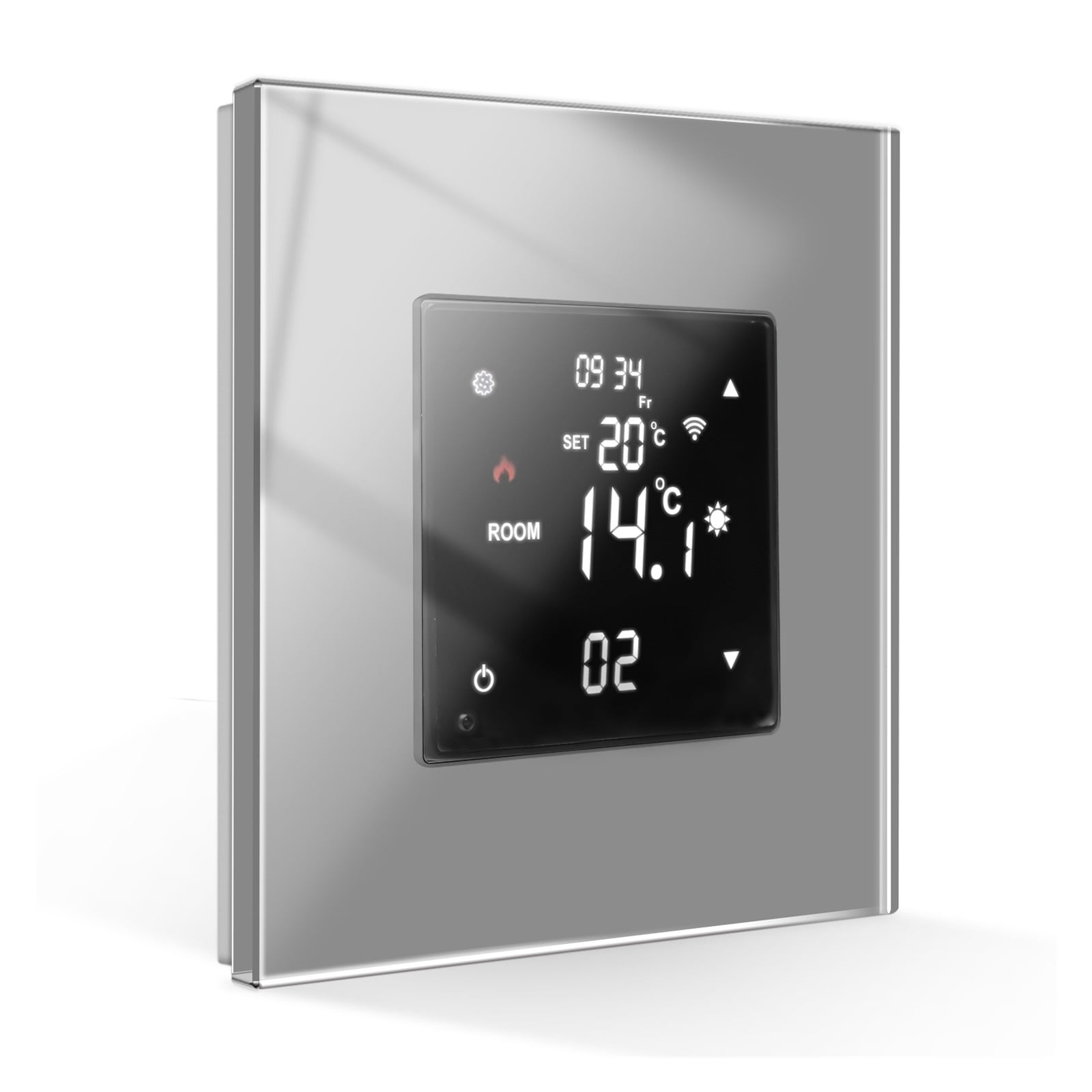 Smart Temperature Controller With Touch Switch Neutral Wire Water ...