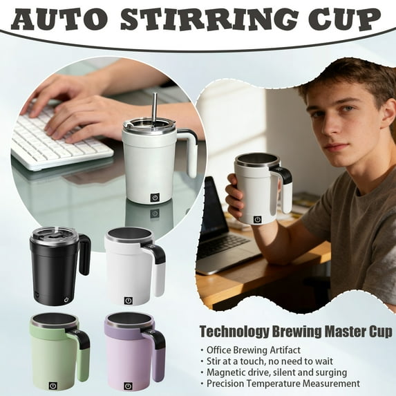 Smart Temperature-Sensing Magnetic Automatic Stirring Electric Portable ...