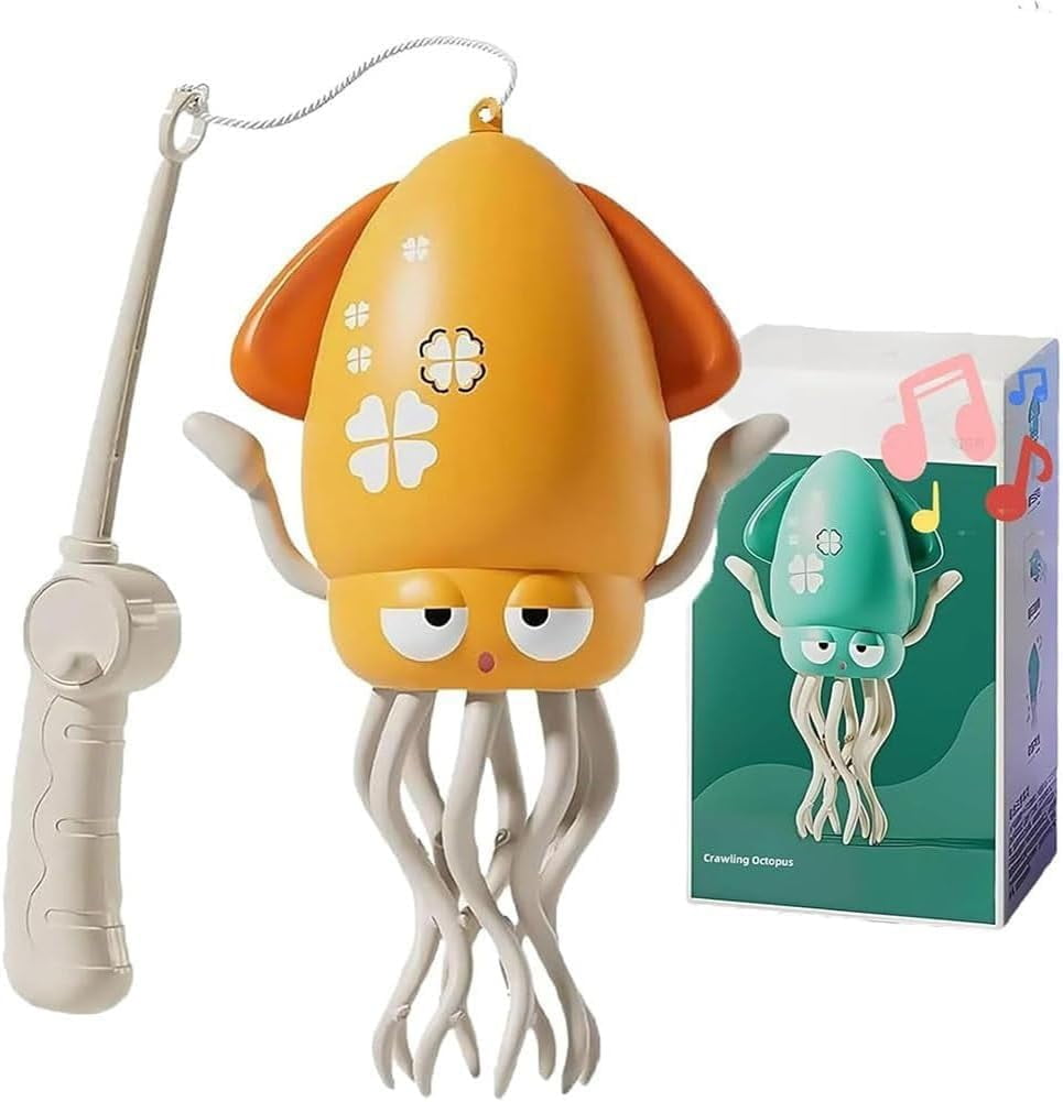 Smart Tentacle Explorer, Electric Dancing Octopus Squid Toy, Wiggly ...