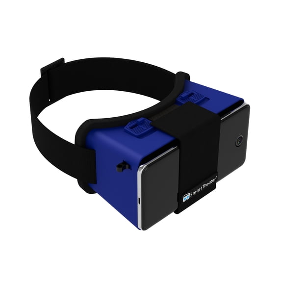 Smart Theater VR Headset- Blue - Walmart.com