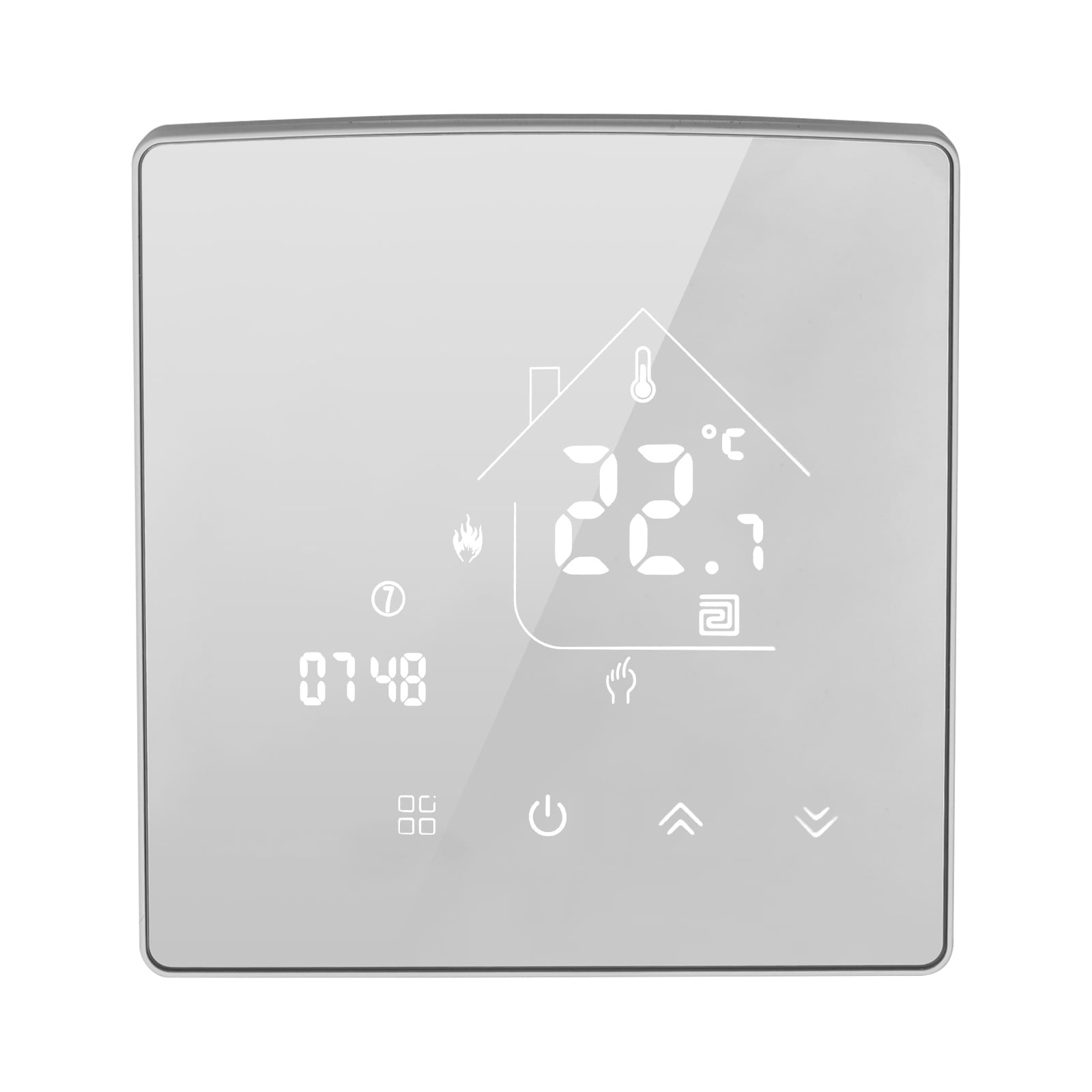 Smart Thermostat Electric Floor Heating Water/Gas Boiler Temperature ...