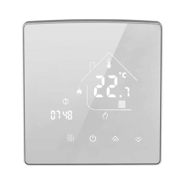 Smart Thermostat Electric Floor Heating Water/Gas Boiler Temperature ...
