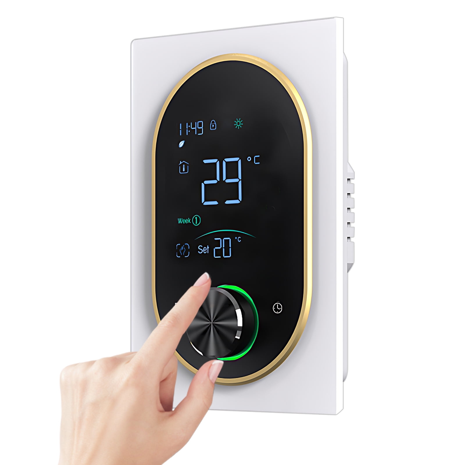 Smart Thermostat for House Water Electric Heating Water Gas Boiler AC ...