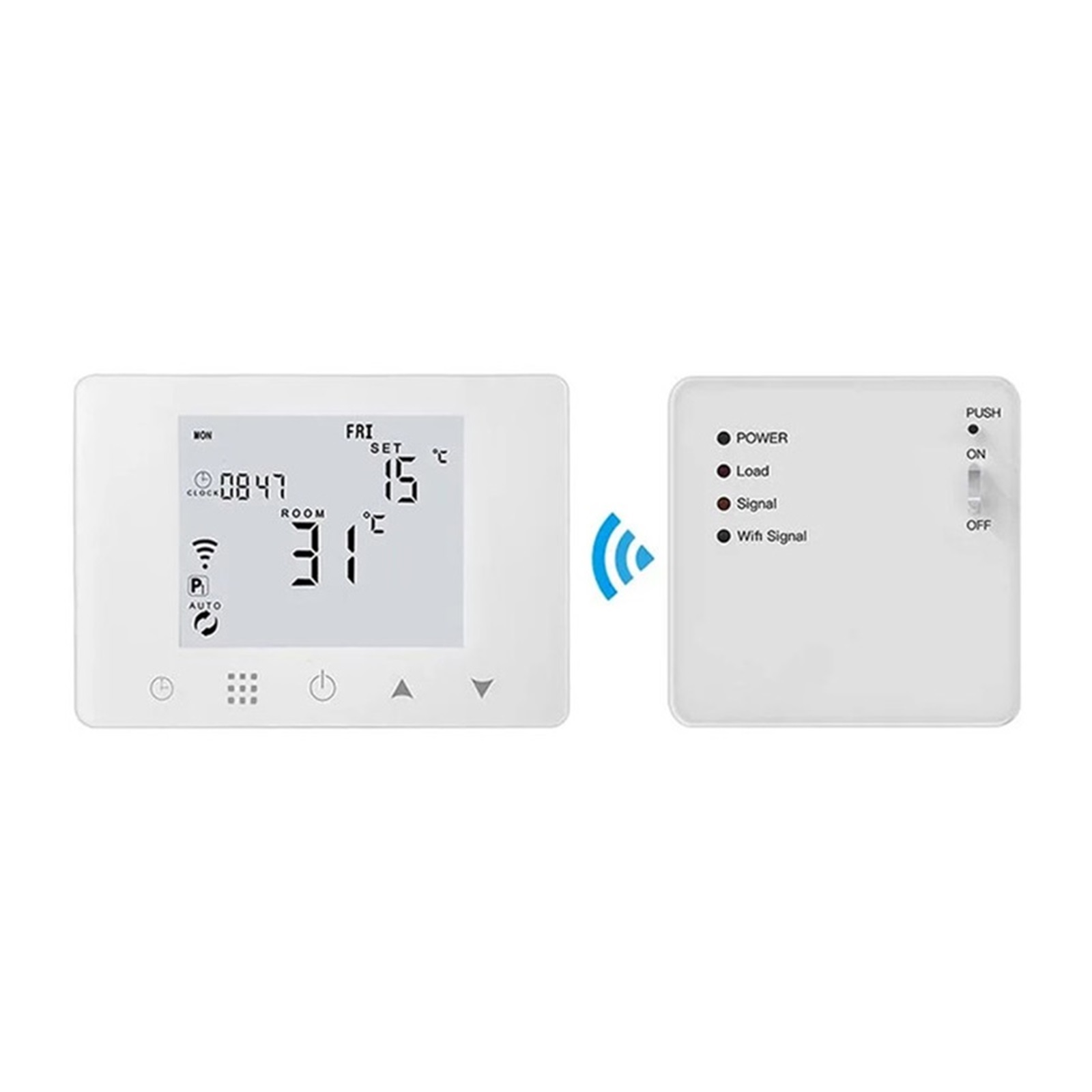 Smart Thermostat Wall-Hung Underfloor Gas Boiler Water Electric Heating ...