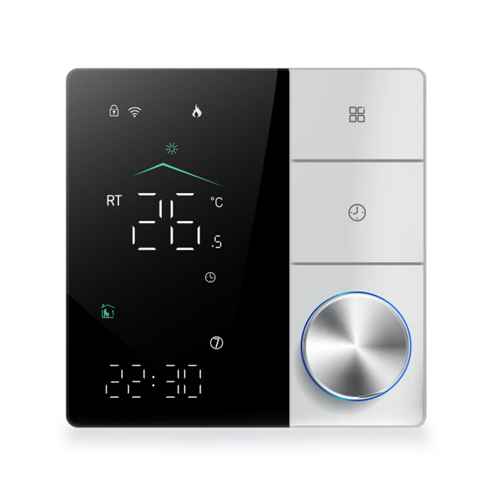 Smart Thermostat With Knob, Wifi for Smart Life App Control, Voice ...