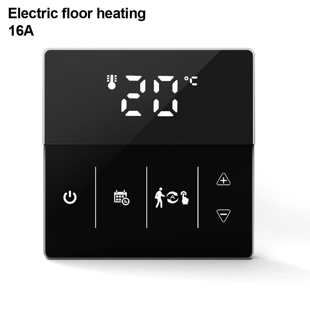 Smart Thermostat with Touch Screen WiFi Remote App/Voice Temperature ...
