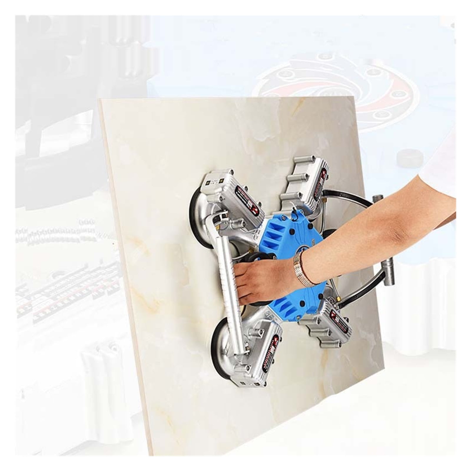 Smart Tile Tiling Machine Tile Vibrator 8 Speed Automatic Off Big Tile ...