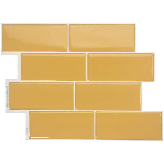 Smart Tiles - Self-Stick 3D Adhesive Subway Backsplash Tiles for ...
