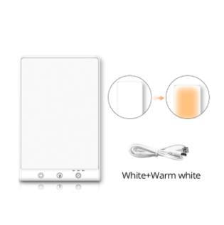 Smart Timing Dimming SAD Therapy Lamp - LED Emotional Support Bionic ...