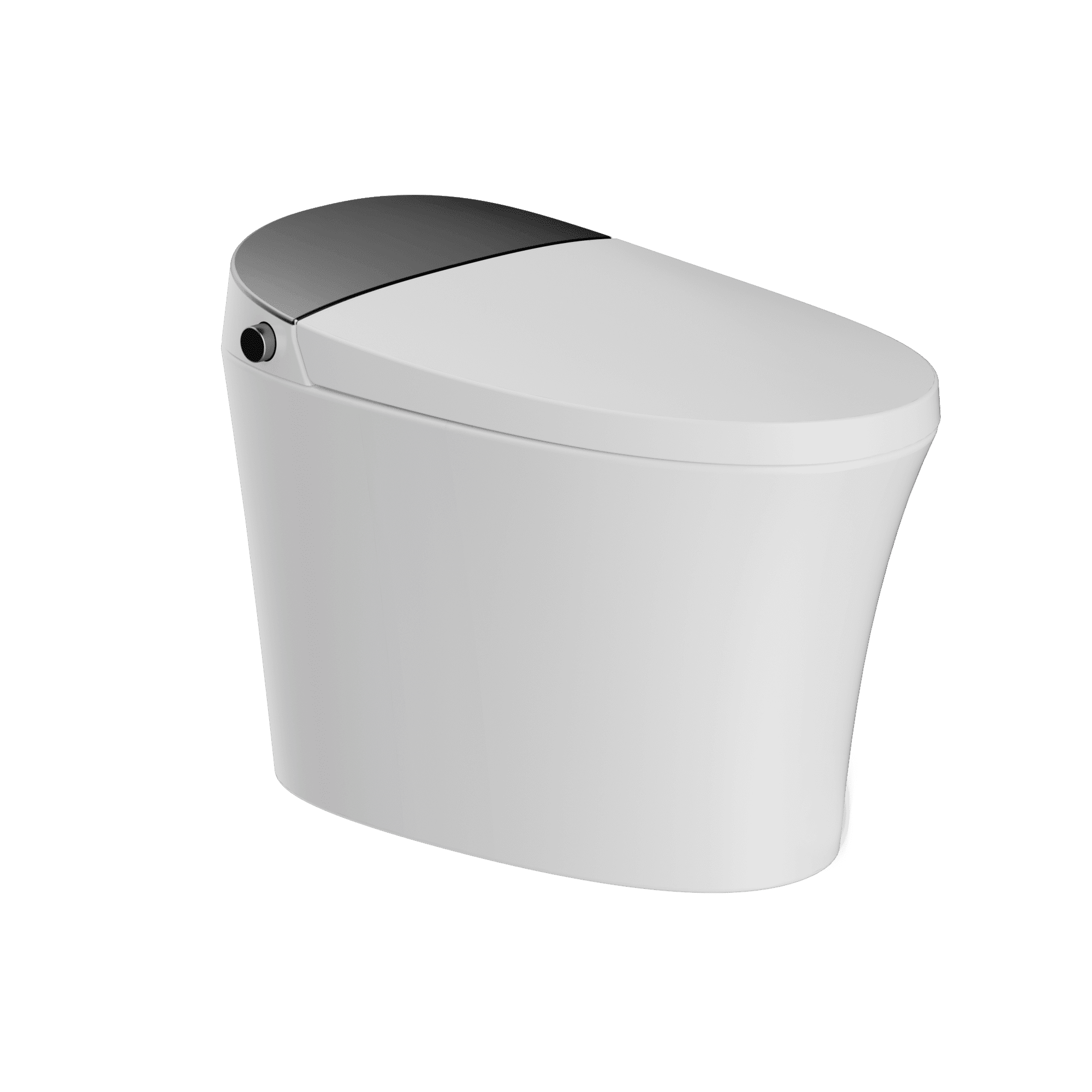 Smart Toilet with Bidet Built in,Elongated Heated Toilet Seat with Tank ...