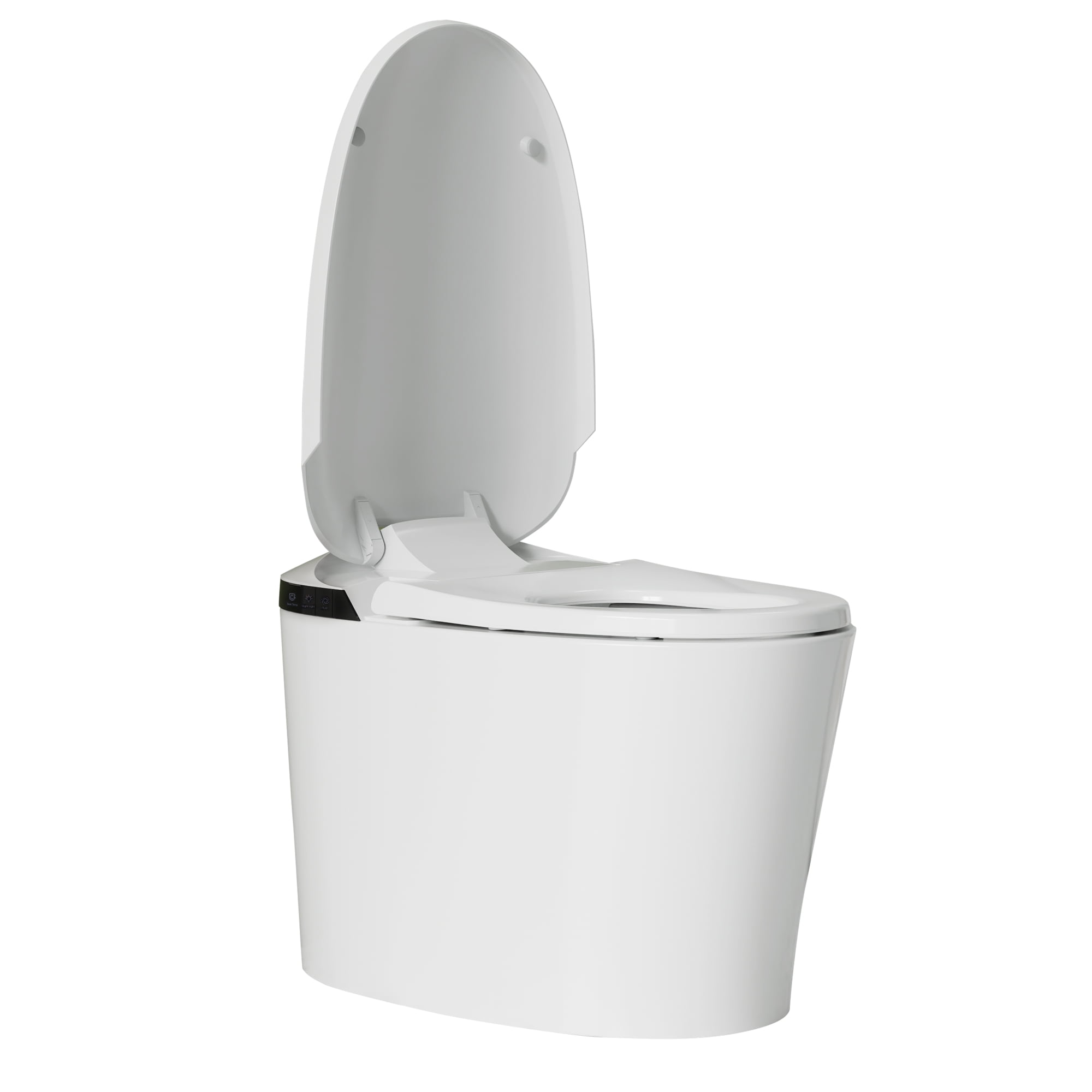 Smart Toilet,One Piece Bidet for Bathrooms, Foot Sensor Operation ...