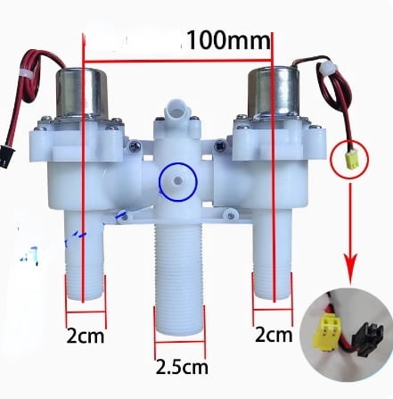 Smart Toilet Solenoid Valve Toilet Accessories Pulse Valve Angle valves ...