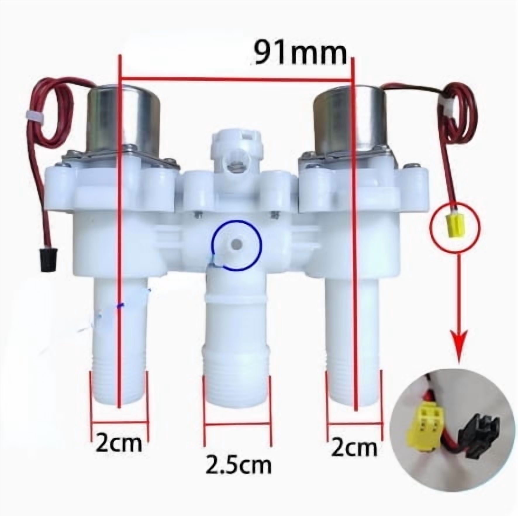 Smart Toilet Solenoid Valve Toilet Accessories Pulse Valve Angle valves ...