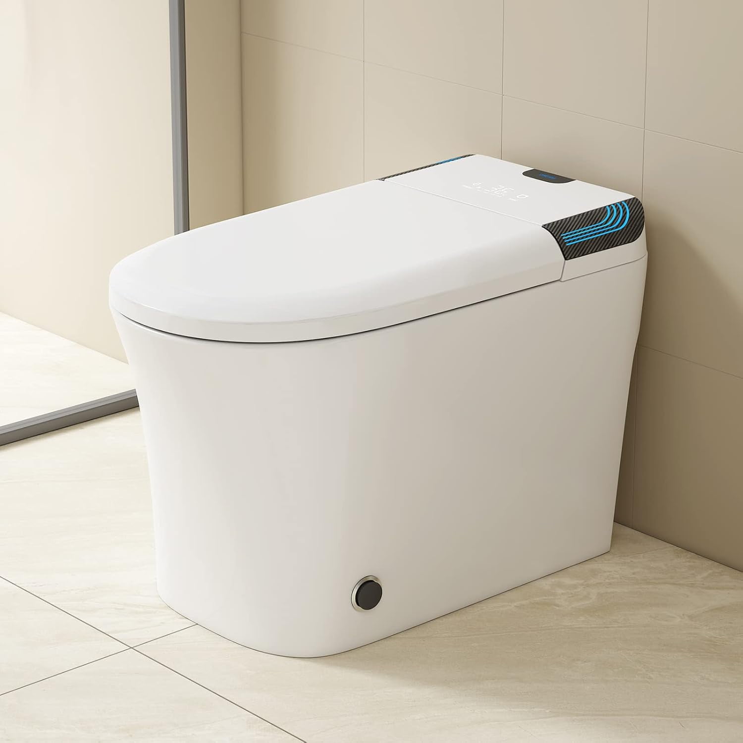 Smart Toilet with Bidet Built-in, Bidet Toilet with Heated Seat Smart ...