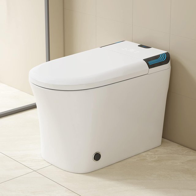 Smart Toilet with Bidet Built-in, Bidet Toilet with Heated Seat Smart ...