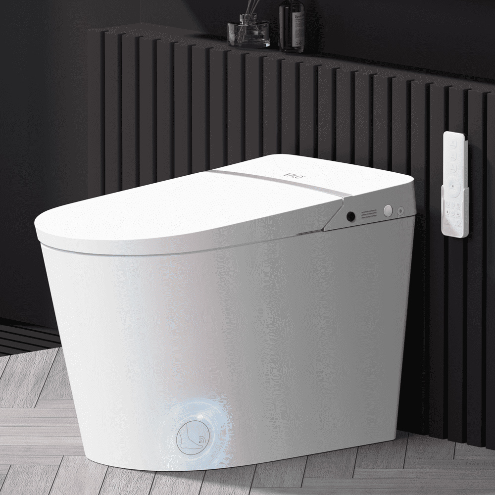 Smart Toilet with Built in Tank, Auto Open/Close,Blackout can Flush ...
