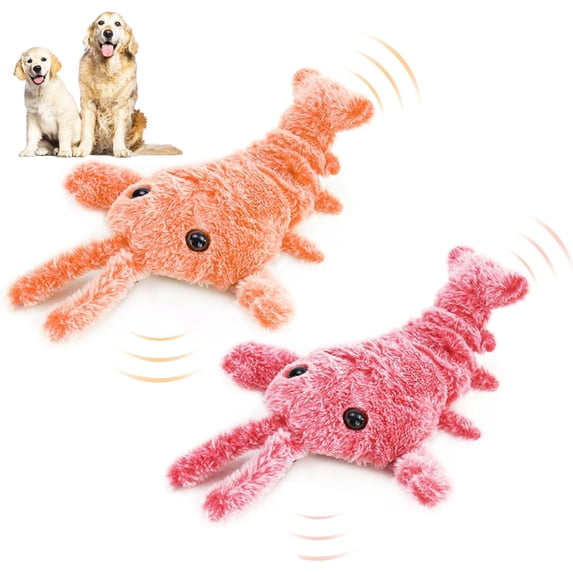 Smart Touch-Activated Flopping Lobster - Interactive Wiggling Plush for ...