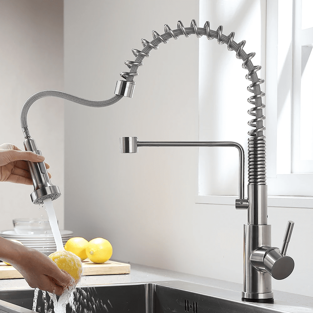 Smart Touch Kitchen Faucet Swivel Touch Sink Faucet with Sensor ...