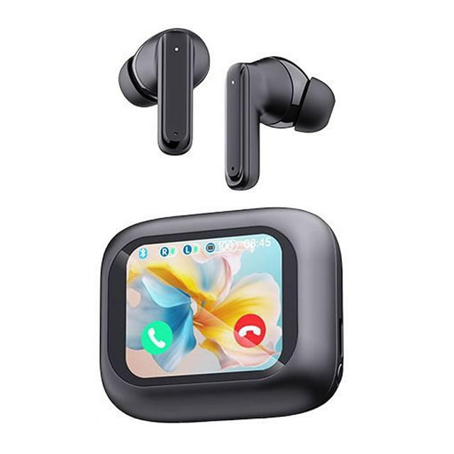 Smart Touch Screen Bluetooth Headset, Touch Control Wireless Bluetooth ...