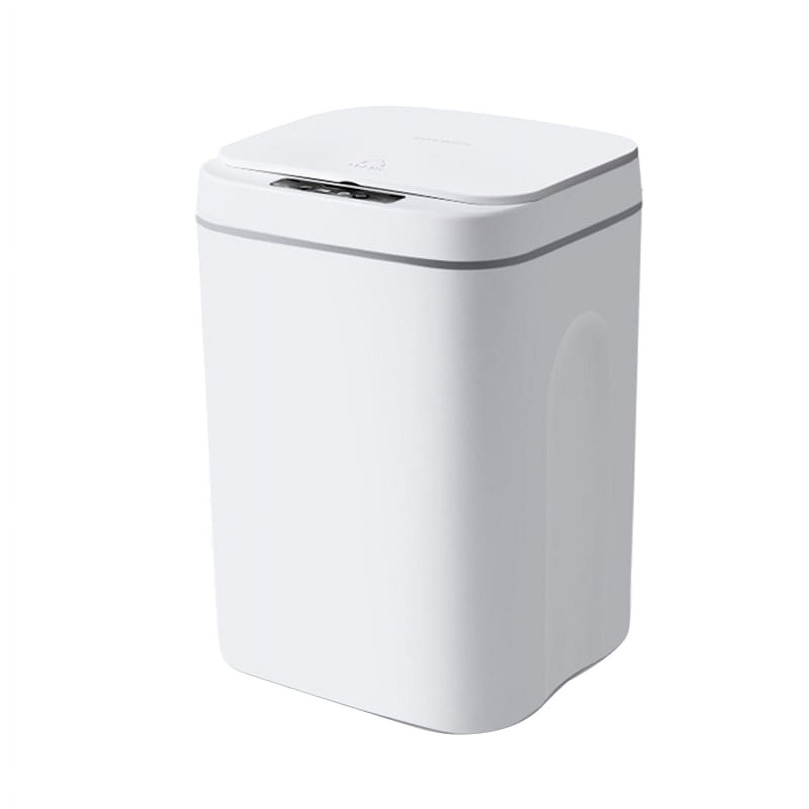 Smart Touchless Motion Sensor Trash Can 3.7 Gallons Bathroom with Lid ...