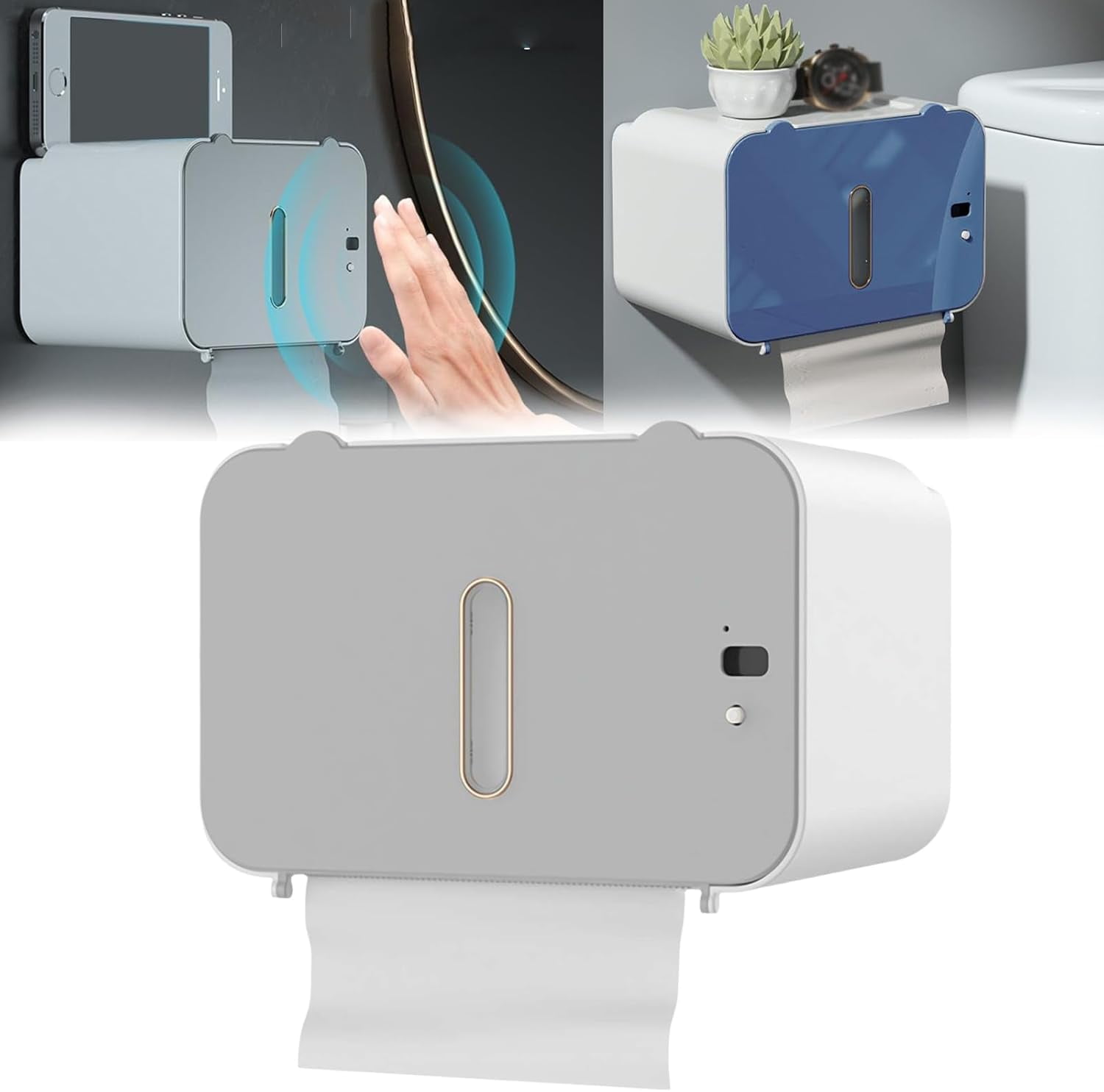 Smart Touchless Toilet Paper Dispenser, Smart Paper Towel Dispenser ...
