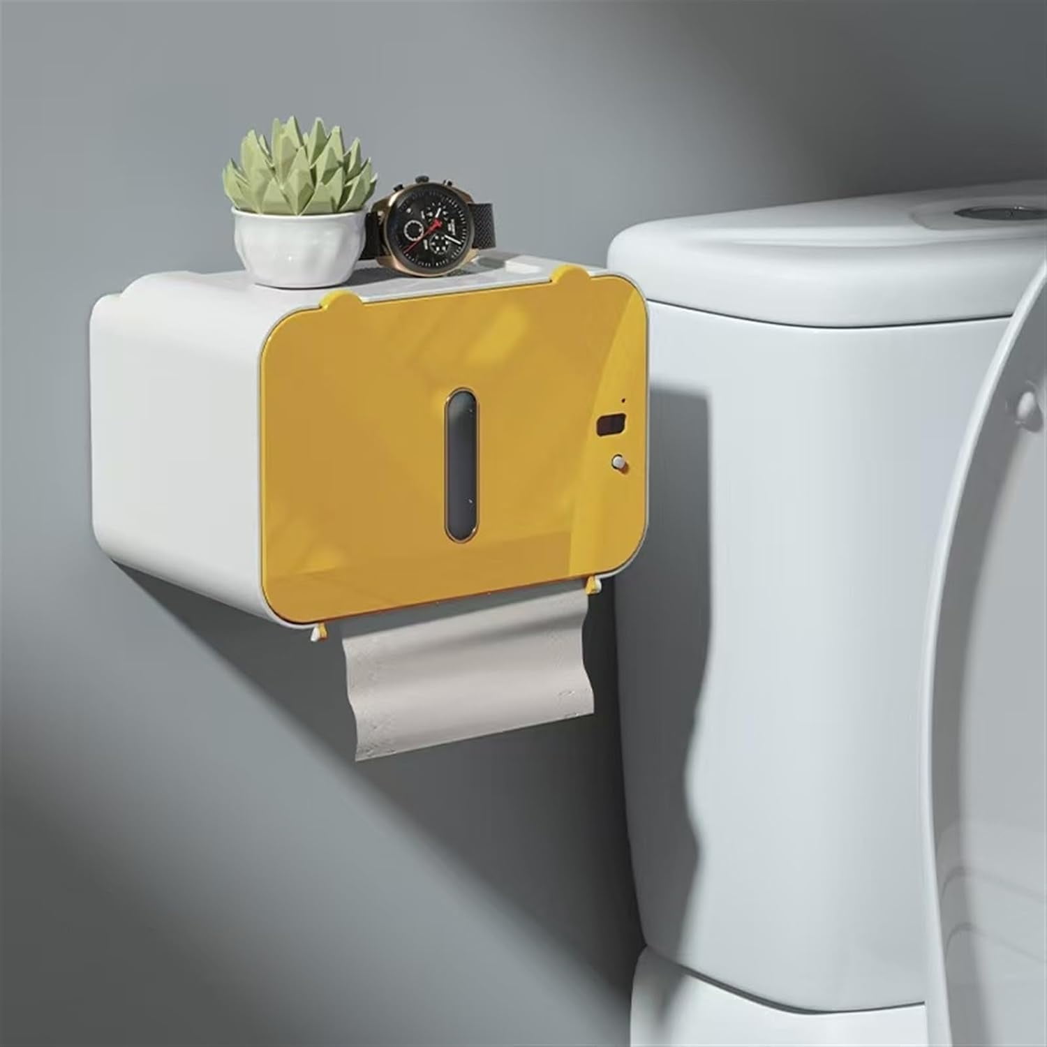 Smart Touchless Toilet Paper Dispenser, USB Charging Automatic Induction Paper, Toilet Paper ...