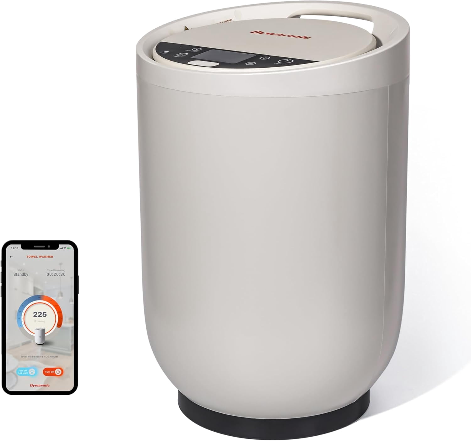 Smart Towel Warmer - Coolbreeze Insulation Tech | Voice Control with ...