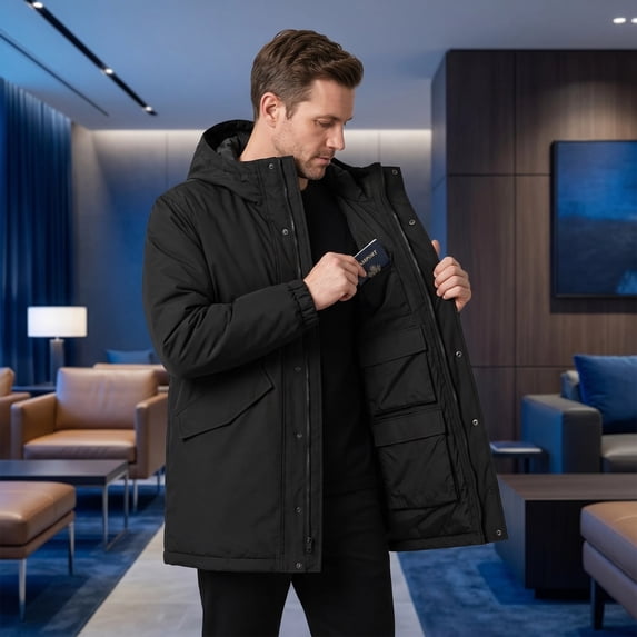 Smart Travel Jacket with 10 Hidden Pockets, Holds 5 Days of Clothes ...
