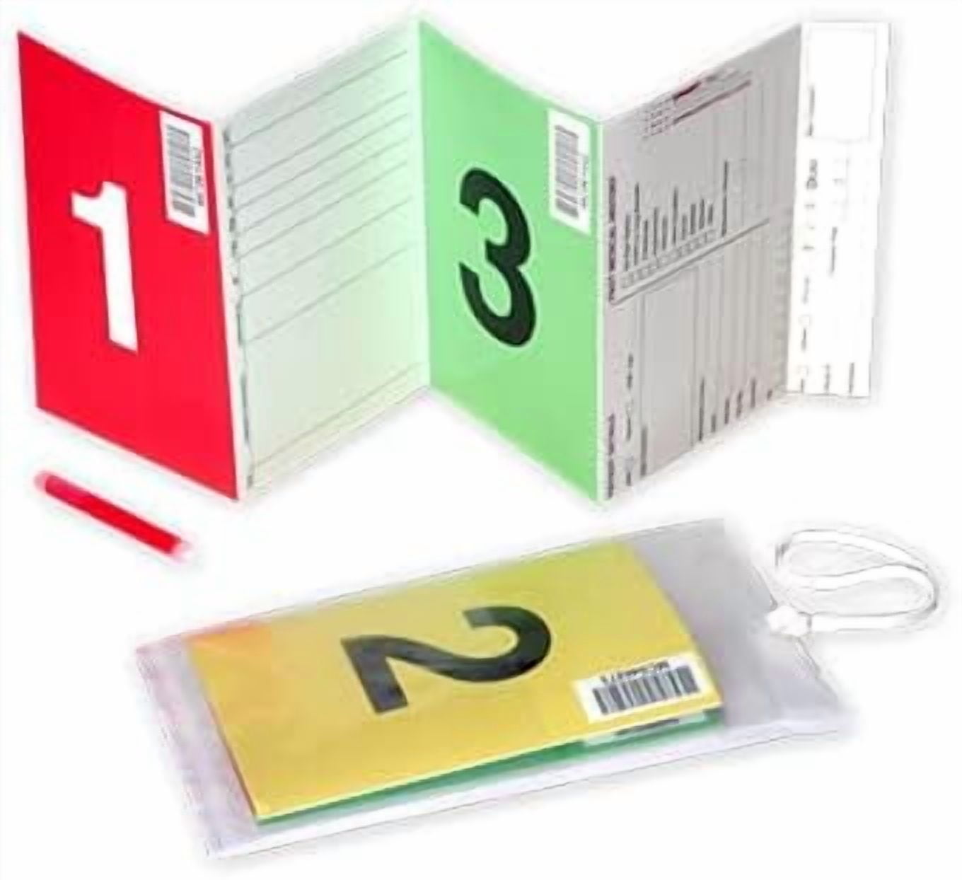 Smart Triage Tags Resupply - Contains 10 Smart Tags - Folding Design ...