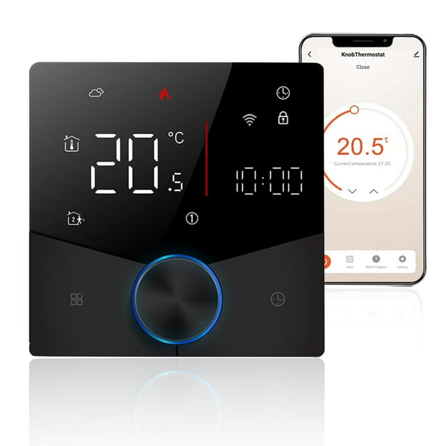 Smart Tuya WiFi Thermostat Voice Control Digital Weekly Programmable Temperature Controller ...