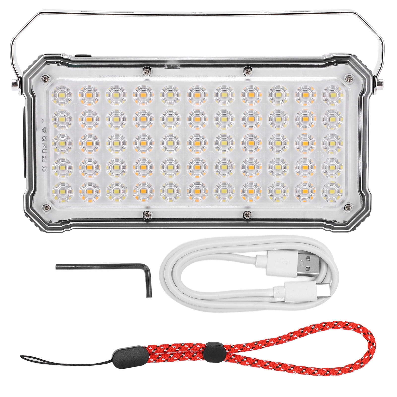 Smart USB Rechargeable Camping Lamp 5 in 1 20000mAh Waterproof 100W ...