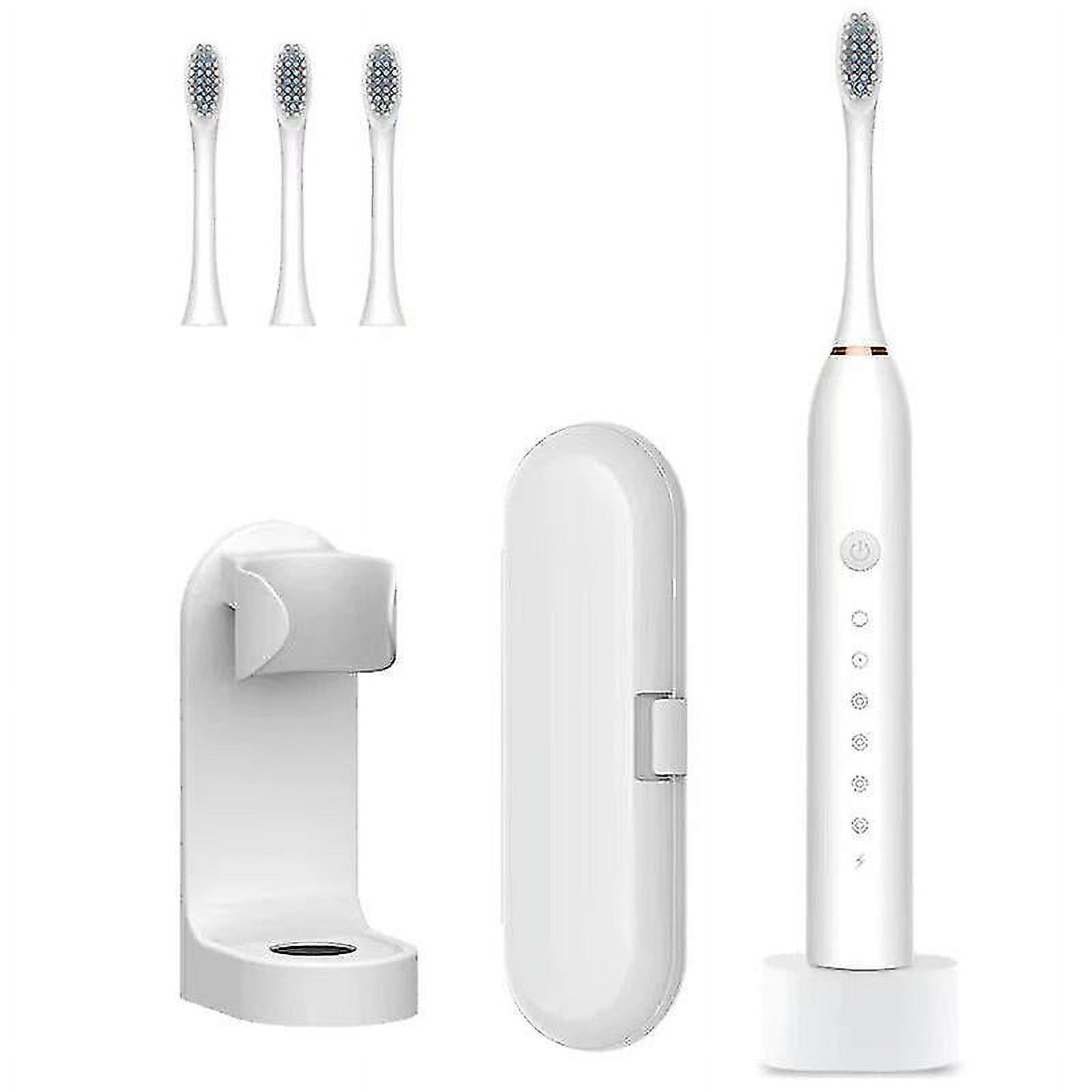Smart Ultra Sonic Electronic Tooth Brushes With 4 Heads - Walmart.com