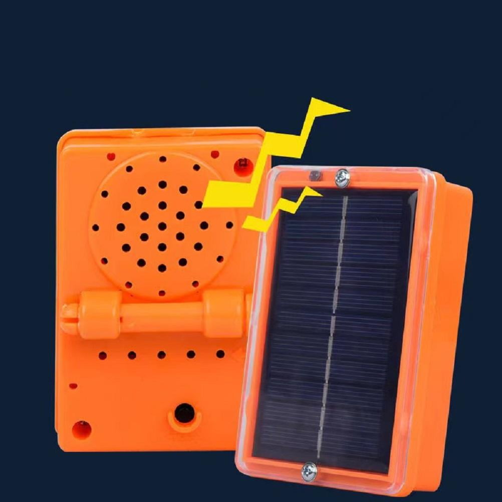 Smart Ultrasonic Bird Repeller Device Solar Powered Automatic Bird ...