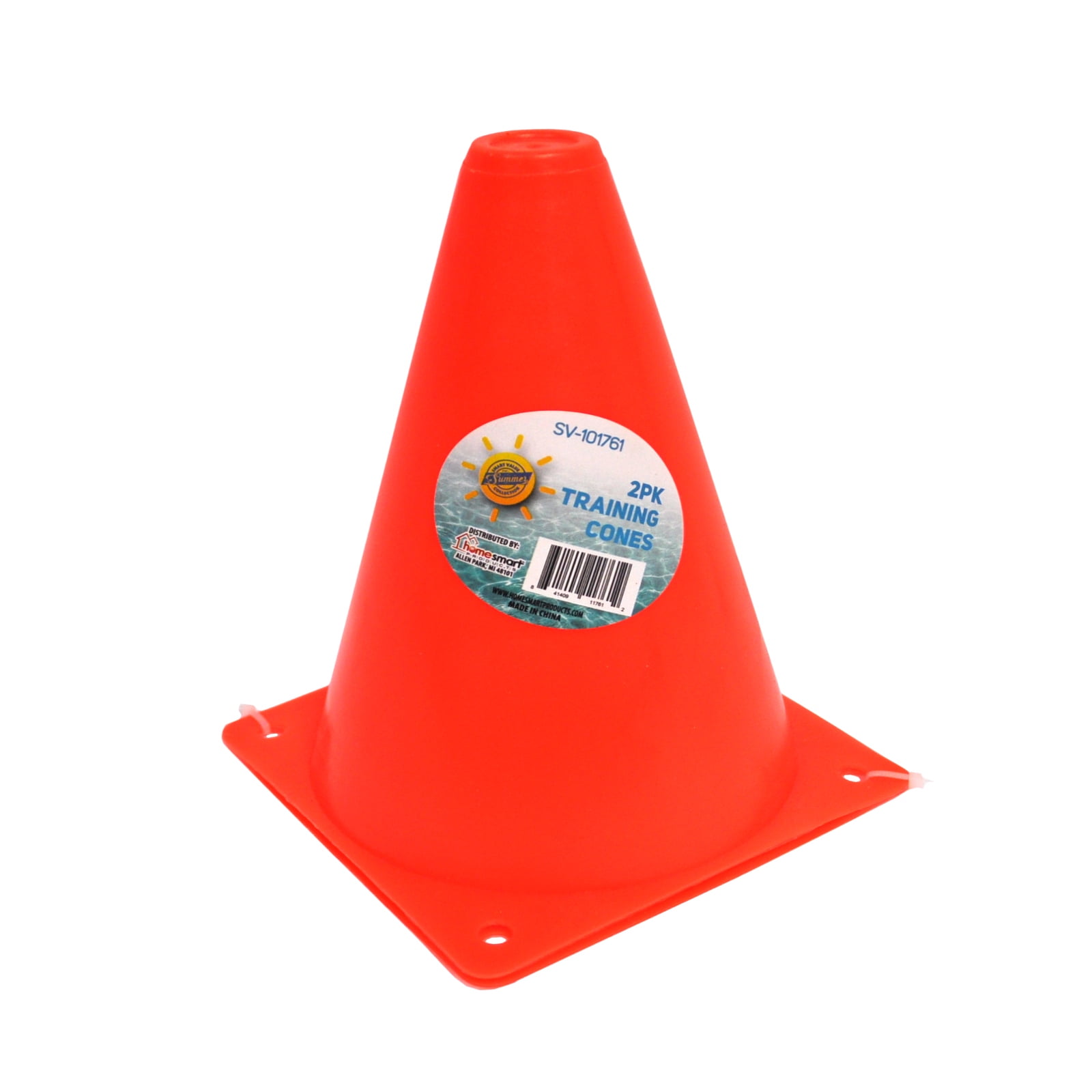 Smart Value 7 inch Training Cones 2 Pack - Walmart.com