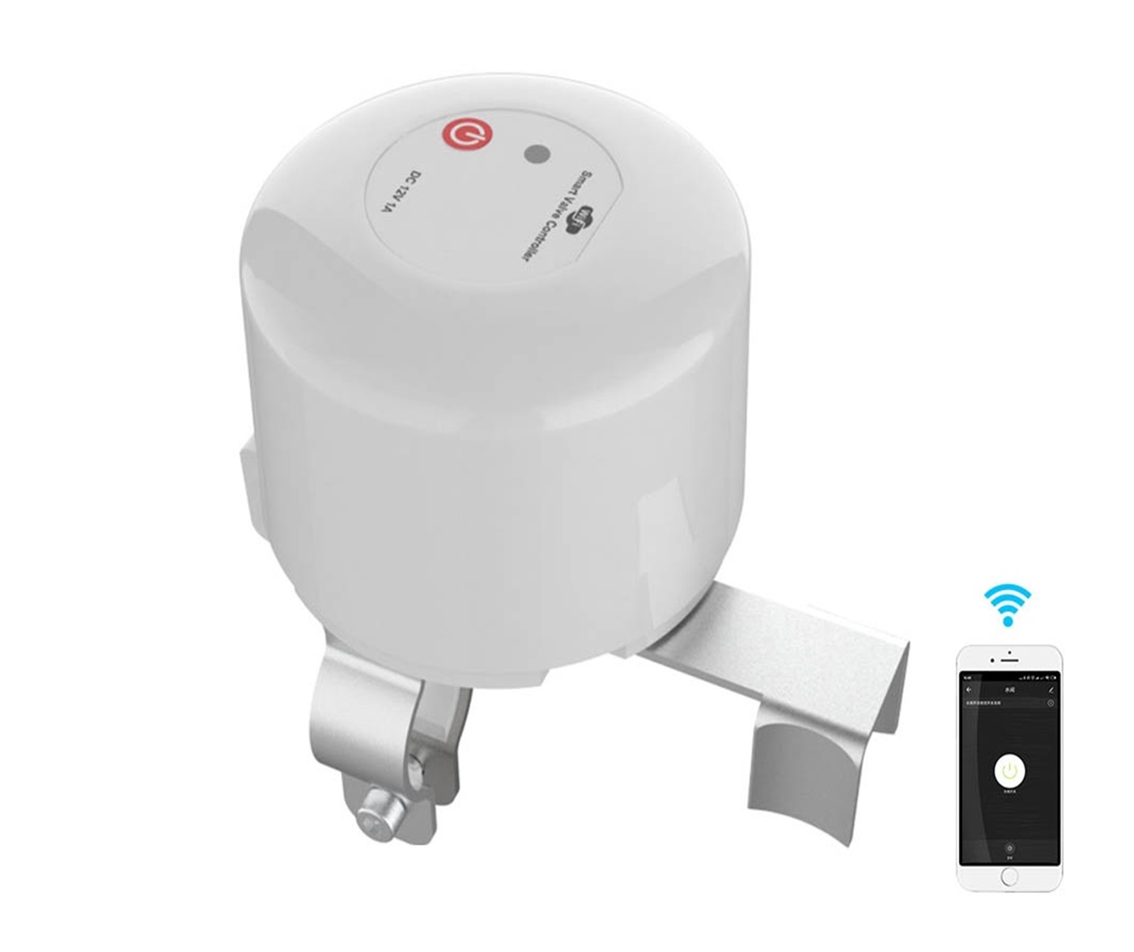 Smart Valve Gas Water Faucet Pipe Automatic Valve Controller Work ...