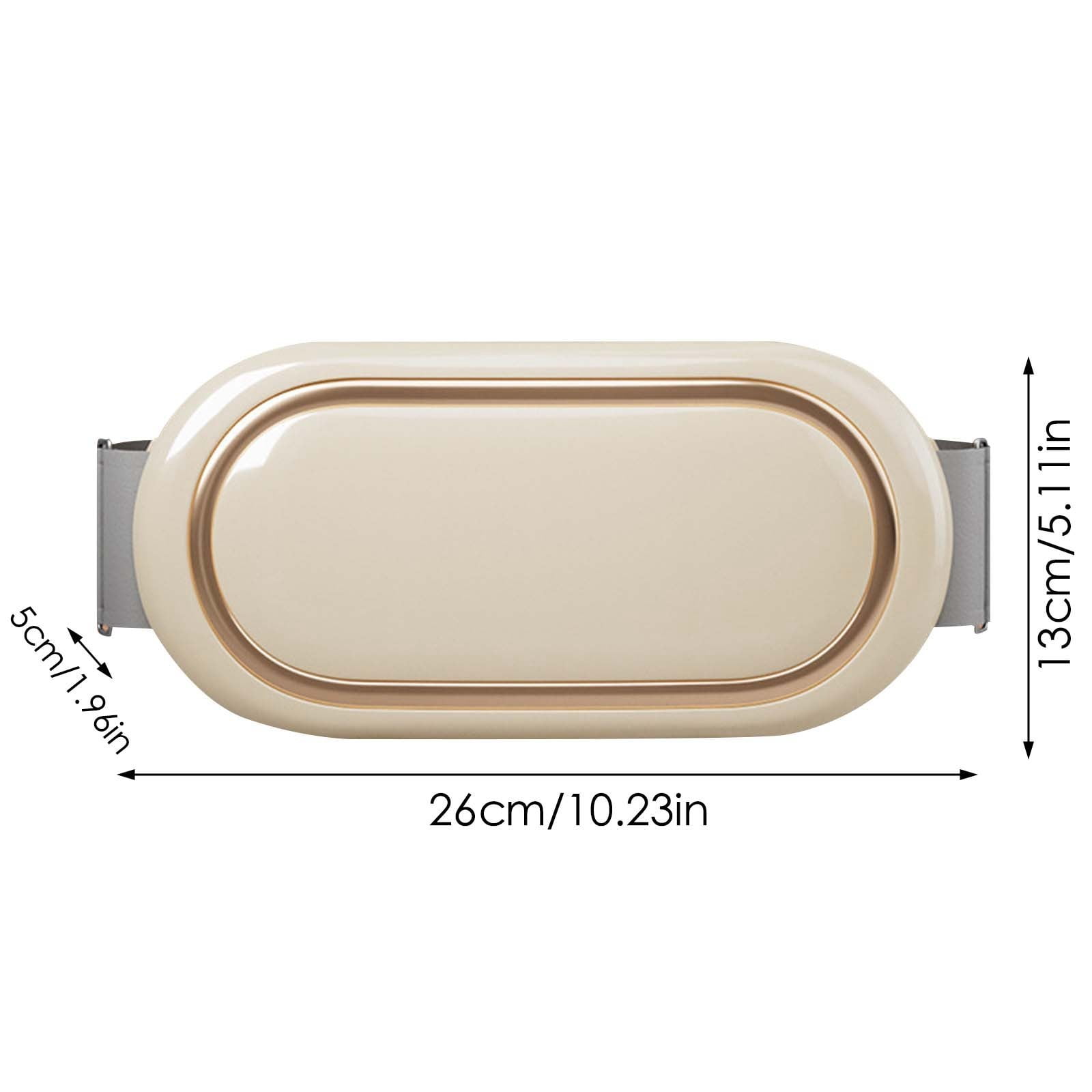 Smart Vibration Belt With Heating Usb Rechargeable Abdominal Massager ...